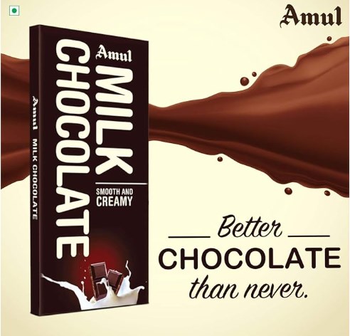 Amul Milk Chocolate 150g